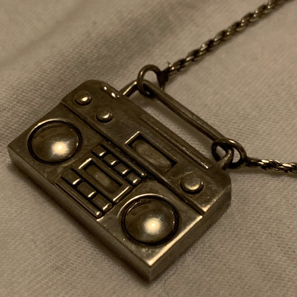 Han Cholo | Jewelry | Han Cholo Ghetto Blaster Necklace Boombox Silver ...